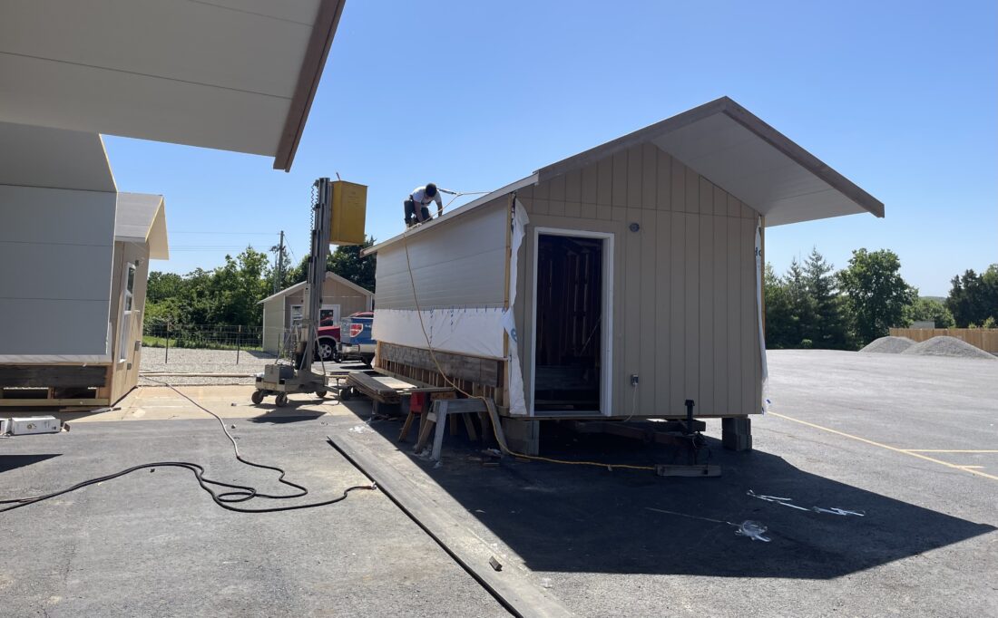 Peaslee Tech, Amarr partner to build affordable homes from garage doors ...